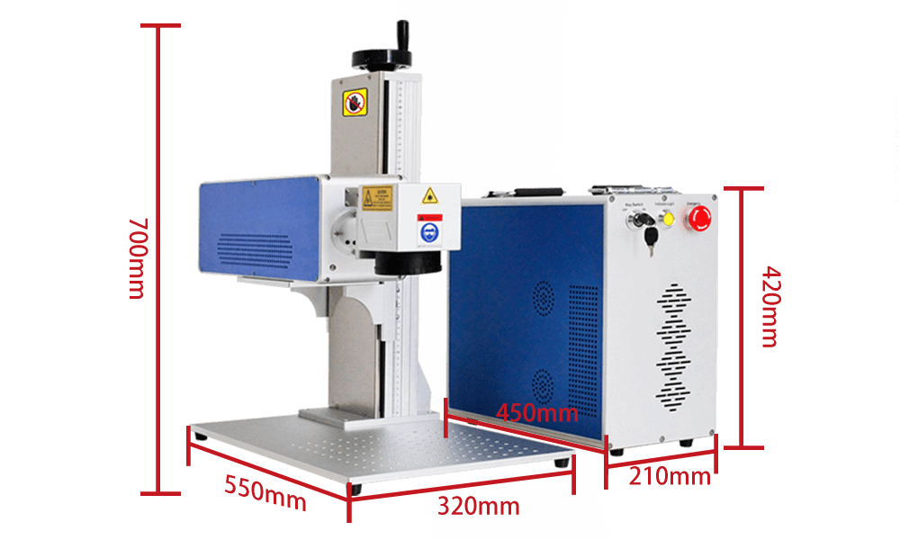 Split-type CO2 Laser Marking Machine - High-Quality Laser Machinery ...